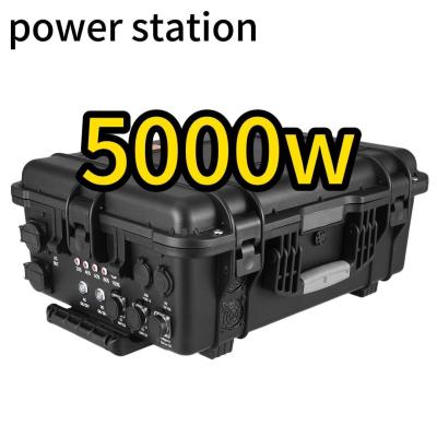 Китай LT-50 5000W Наружная приключенческая портативная электростанция с материалом ABS продается