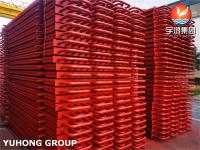 Quality Seamless Steel ASME SA312 TP304 Square H Fin Tube For Generator Superheater for sale