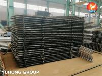Quality Seamless Steel Square ASME SA179 U+H Type Fin Tube Boiler Pressure Parts Economizer for sale