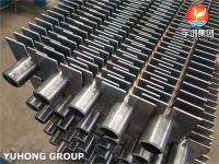 Quality H Type Seamless Steel Square ASME SA270 TP316L Fin Tube Heating Transfer System Economizer for sale