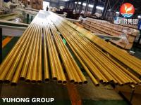 Quality Copper Alloy Steel ASTM B111 C68700 Heat Exchanger Tube In Cooling Systems for sale