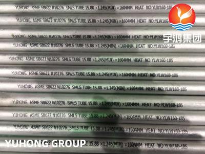 Κίνα ASME SB622 HASTELLOY C276 Νικέλιο κράμα χάλυβα σωλήνα ανταλλακτή θερμότητας για εργοστάσια παραγωγής ηλεκτρικής ενέργειας προς πώληση