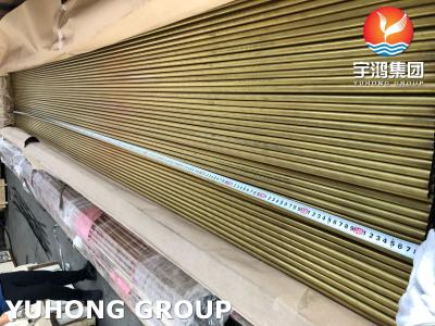 Cina Tubo senza saldatura in lega di rame ASTM B111 C68700 per scambiatori di calore ed evaporatori in vendita