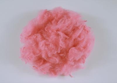China Rosa färbte 100% PSF Polyester-Spinnfaser 2.5D*65MM mit dem guten Spinnen zu verkaufen