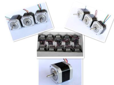 China Nema 17 Four Phase Hybrid Stepper Motor For Textile Machinery / CNC Router for sale