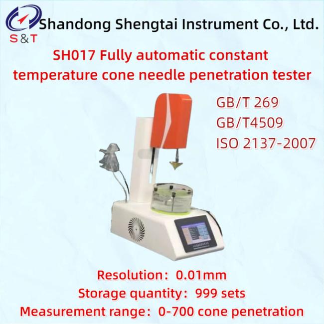 Fully Automatic Constant Temperature Cone Needle Penetration Tester ISO 2137-2007 0