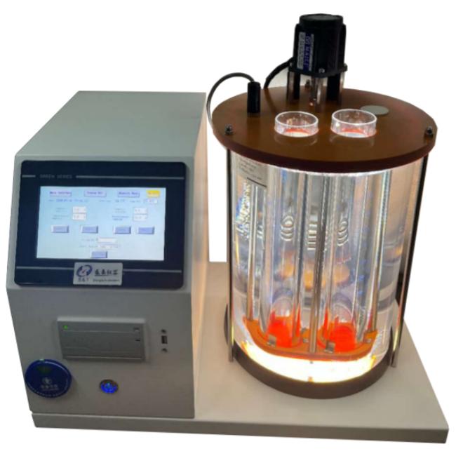 Dual Holes Semi-Automatic Crude Oil Density Meter PT100 Sensor RT ï½80â ASTM D1298 0