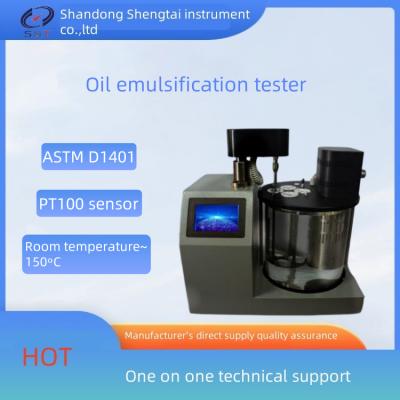 China SH122 Semi Automatic Demulsification Tester With 4 Holes Steam Turbine Oil Measurement for sale