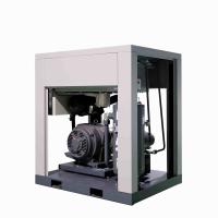 Quality 8 Bar Industrial Belt Driven Screw Air Compressor 380V 50Hz 3Ph Blue Configured Color for sale