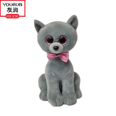 Cina Tatto regolare di Grey Cat Stuffed Animal Plush Toys di simulazione di 30CM in vendita