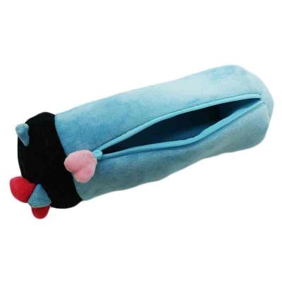 中国 OEM 25cmのかわいいPlush鉛筆袋の大容量の簡単な女の子の文房具箱 販売のため
