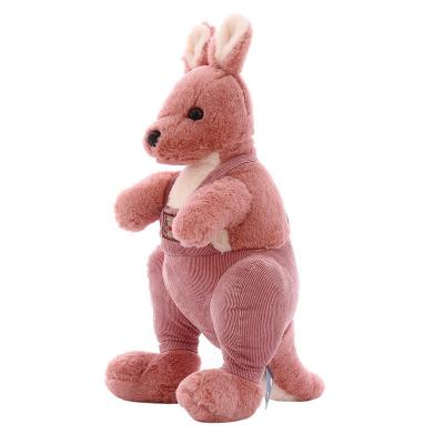 中国 ウサギの毛のカンガルーはPlushおもちゃの女の子の誕生日プレゼントの赤ん坊の睡眠の枕を詰めた 販売のため