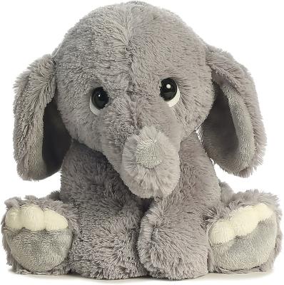 Cina Nessun giocattoli sbiadentesi di Gray Polyester Long Plush Elephant in vendita