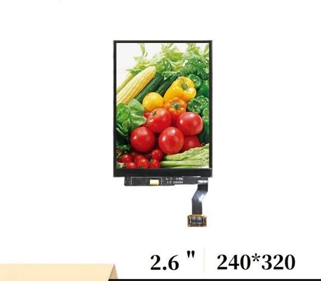 2.6 inch AMOLED display module front view