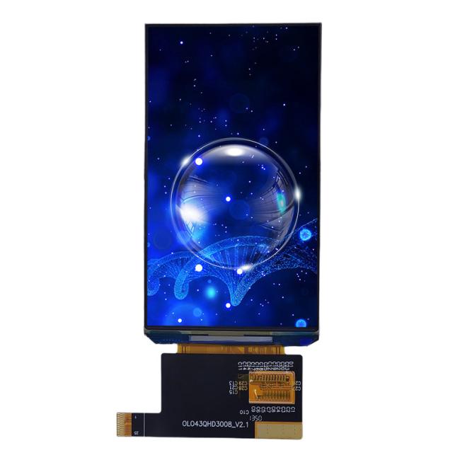 4.3 inch AMOLED display module front view