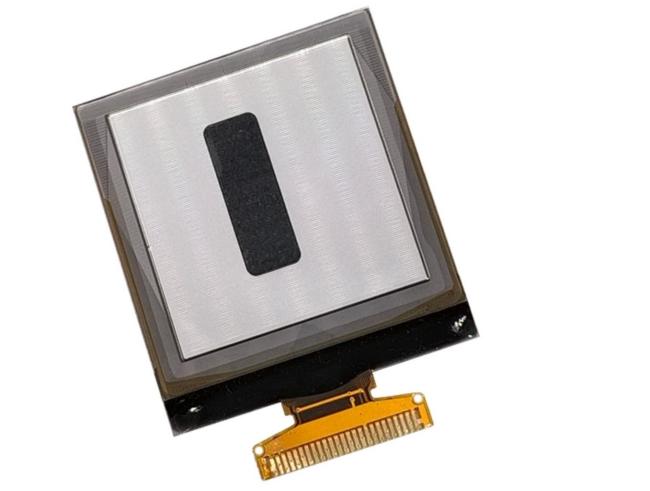 1.5 inch PMOLED display close-up