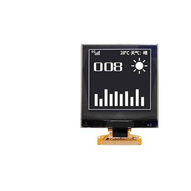 1.5 inch PMOLED display front view