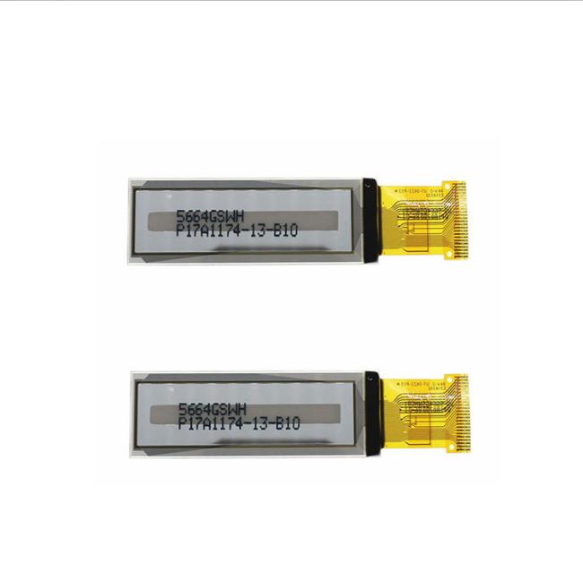 2.08 inch PMOLED display side view