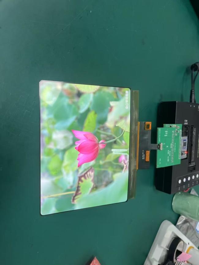 8 inch AMOLED display module close-up