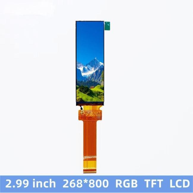 2.99 inch TFT display side view