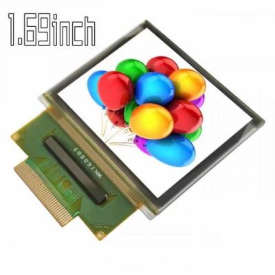 중국 1.69인치 160x128 HX-6028GDEBF02 풀 컬러 4선 SPI 소형 OLED 디스플레이 패널 판매용