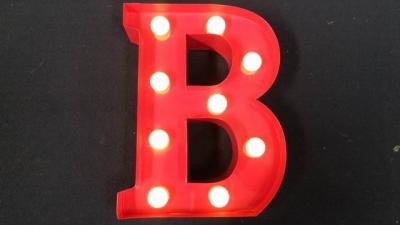 Cina Il carnevale su ordinazione del LED accende la lettera, lettere dell'alfabeto della tenda foranea di nozze a pile in vendita