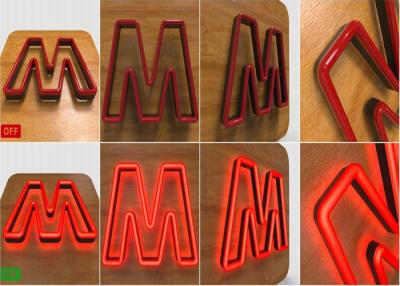 Cina Il LED ha illuminato le luci al neon acriliche della lettera per accendere il segno di LOGO in vendita