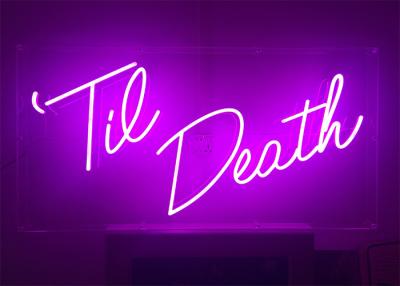 Cina Insegna al neon rosa su ordine di illuminazione di colore LED di altezza a 24 pollici per l'evento in vendita