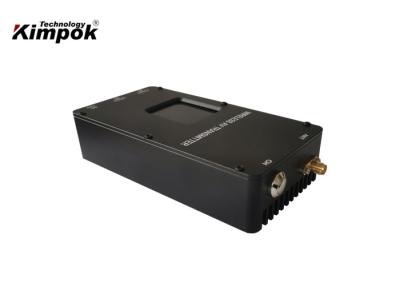 China transmisor video inalámbrico NLOS de los 5km y emisor bajo del sistema de pesos americano del retraso del receptor 12V DC en venta