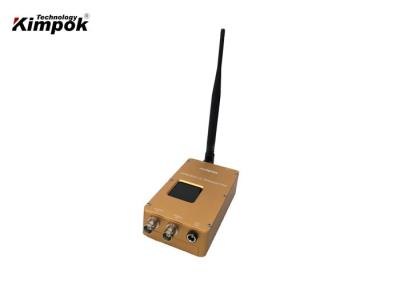 중국 8 채널 아날로그 무선 비디오 송신기 및 수신기 1200Mhz 판매용