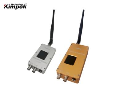 중국 8 채널 아날로그 무선 비디오 송신기 및 수신기 1200Mhz 판매용