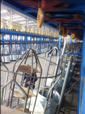Cina Grippaggio galvanizzato rivestito a caldo della costruzione di filo di ferro SWG10/cavo della costruzione in vendita
