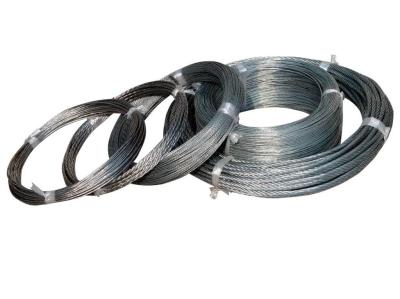 中国 構造のねじれの熱い浸された電流を通された鉄ワイヤー ワイヤー 0.6mm - 4.0mm 販売のため