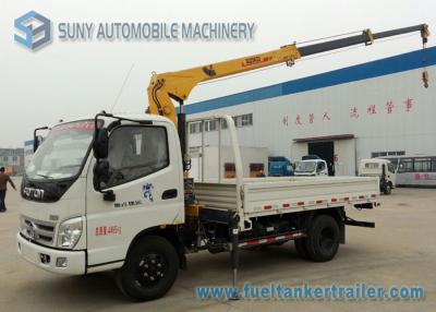 Κίνα Diesel FOTON επίπεδης βάσης φορτηγό 2 τόνου 4x2 με τη μηχανή γερανών 4J287C προς πώληση