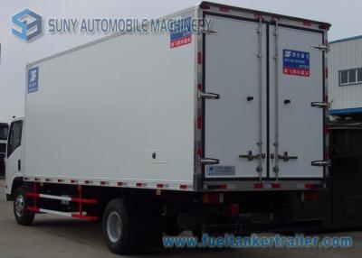 중국 ISUZU 4 x 2 Refrigerator 밴 Truck Refrigerator 밴 Truck 8000KG 백색 6 Wheelers 판매용