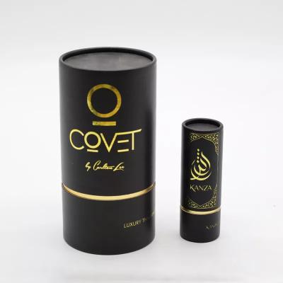 Cina Timbratura di oro su ordinazione Logo Cosmetic Paper Tube Packaging per la candela del profumo in vendita