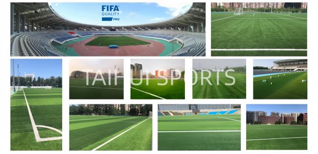 Taihui Sports cork infill application