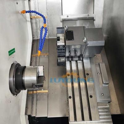 China Máquina de torno horizontal multifuncional TCK40 con sistema de control CNC GSK y motor de engranajes en venta