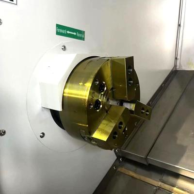China Máquina de torno horizontal multifuncional TCK40 con sistema de control CNC GSK y motor de engranajes en venta