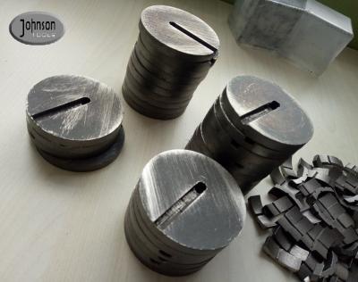 China Crown , Turbo , Pie Type Diamond Core Bit Segments For Stone / Ceramic / Granite for sale