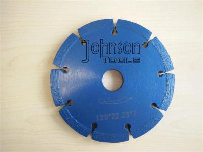 China 125mm Hot Pressed Tuck Point Diamond Blades Three Layers Type Wet Use / Dry Use for sale