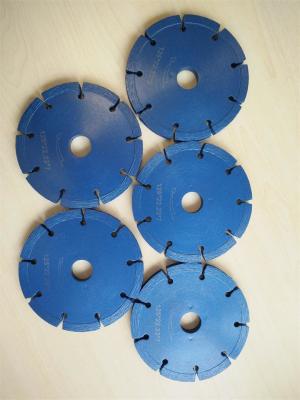 China 125mm Hot Pressed Tuck Point Diamond Blades Three Layers Type Wet Use / Dry Use for sale