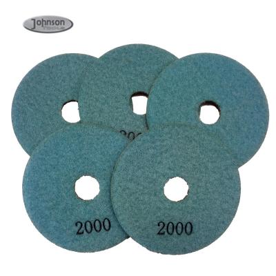 China Granito de piedra seco mojado de Diamond Resin Polishing Pads For de los altos pasos de la suavidad 7 en venta