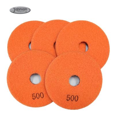 China Granito de piedra seco mojado de Diamond Resin Polishing Pads For de los altos pasos de la suavidad 7 en venta