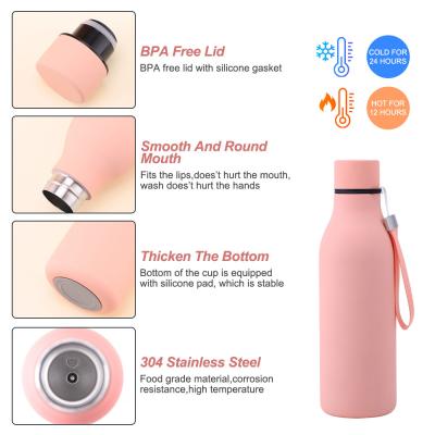 Chine Gardez vos boissons à la température idéale avec une bouteille d'eau à vide en acier inoxydable de 550 ml à vendre