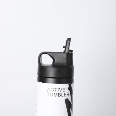 Chine 304 acier inoxydable japandi style de design 550 ml flacon à vide à double paroi avec poignée à vendre