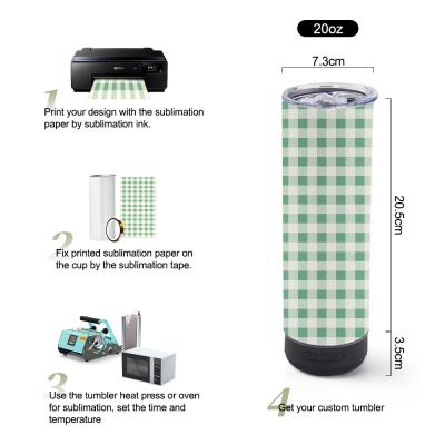 Chine 20oz Capacité haut-parleur de musique Tumbler Design de style américain avec lumière LED amovible à vendre