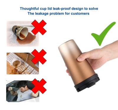 Chine 500 ml de capacité étanche à la chaleur en acier inoxydable à vide isolable tasse de voyage avec poignée à vendre