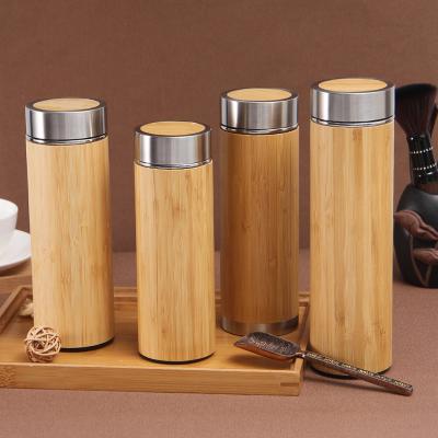 Chine Adultes Bambous à double paroi en acier inoxydable pour le thé et le café à vendre