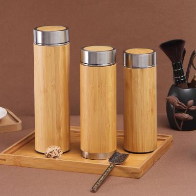 Chine Adultes Bambous à double paroi en acier inoxydable pour le thé et le café à vendre